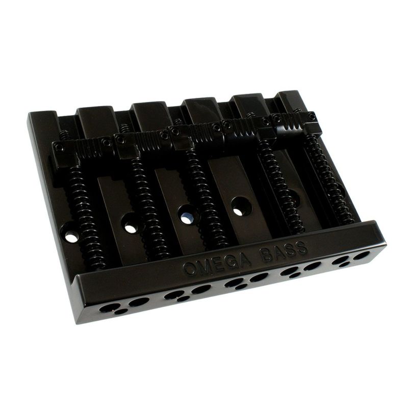 Allparts ( オールパーツ ) BB-3361-003 5-String Grooved Omega Bass Bridge Black [6080] | ギターの通販なら 御茶ノ水 ...